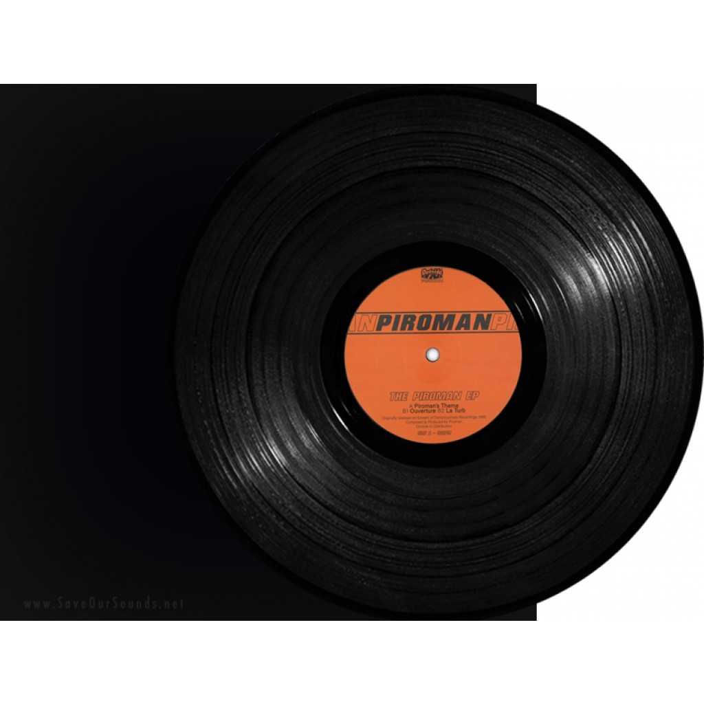 Piroman - The Piroman EP (Piromania) 12''