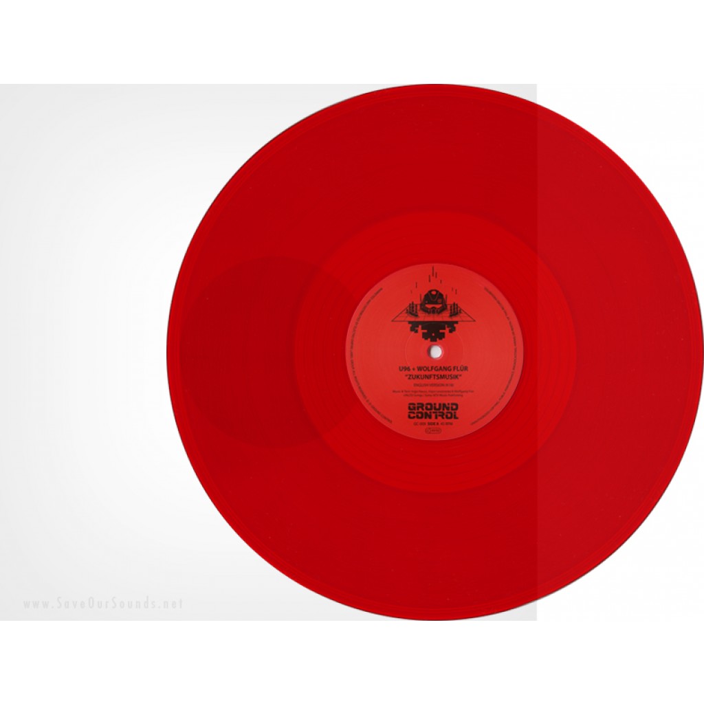 U96 + Wolfgang Flür - Zukunftsmusik (Ground Control) 12'' red