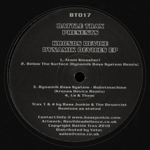 Dynamik Bass System & Kronos Device - Dynamik Devices EP (Battle Trax ...