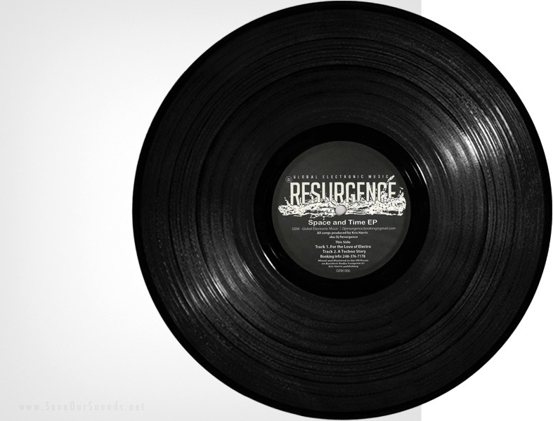 DJ Resurgence - Space And Time EP (Global Electronic Music) 12''