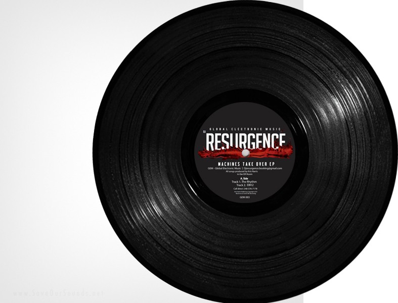 DJ Resurgence - Machines Take Over EP (Global Electronic Music) 12"