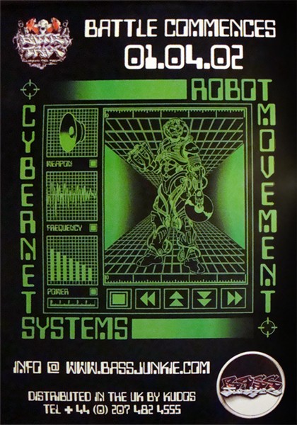 Cybernet Systems - Robot Movement (Battle Trax) Poster