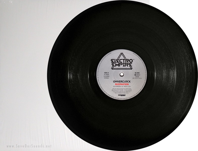 Ohverclock - Rezonation (Electro Empire) 12" vinyl