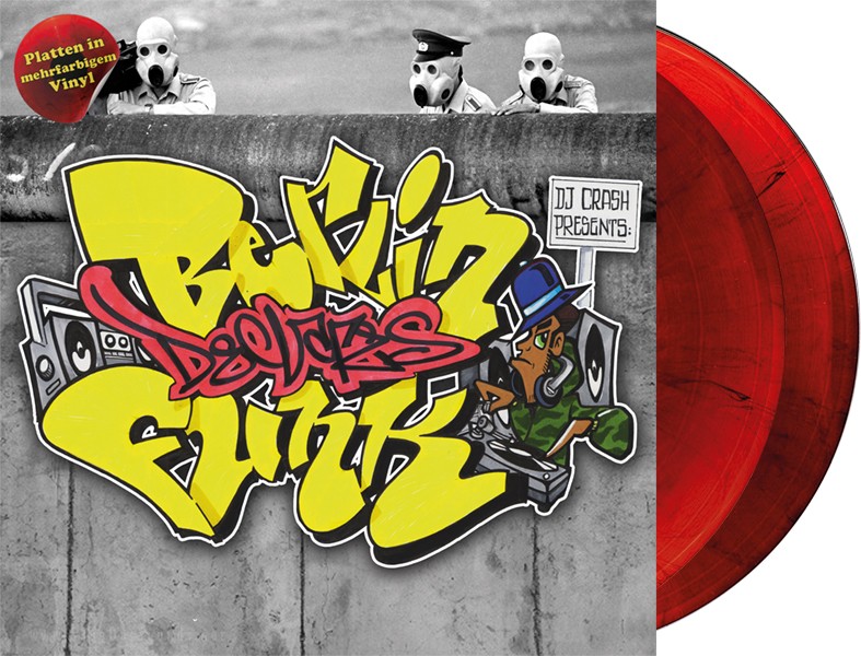 DJ Crash - Berlin Declares Funk (Def Beat Records) 2x12" red
