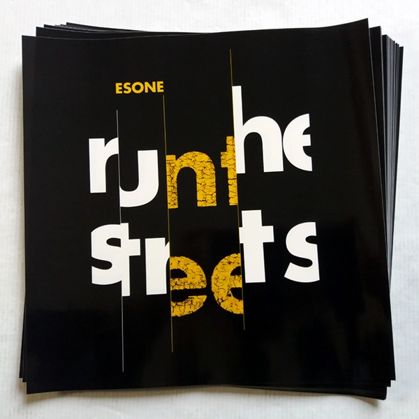 Esone - Run The Streets (sticker)