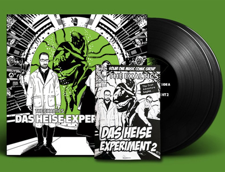 The Exaltics - Das Heise Experiment 2 (Solar One Music) 2x10'' + comic
