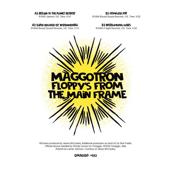 Maggotron - Floppy's From The Main Frame (Omaggio) 12''
