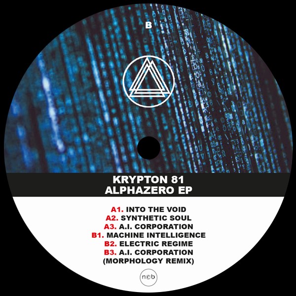 Krypton 81 - AlphaZero EP (X0X Records) 12''
