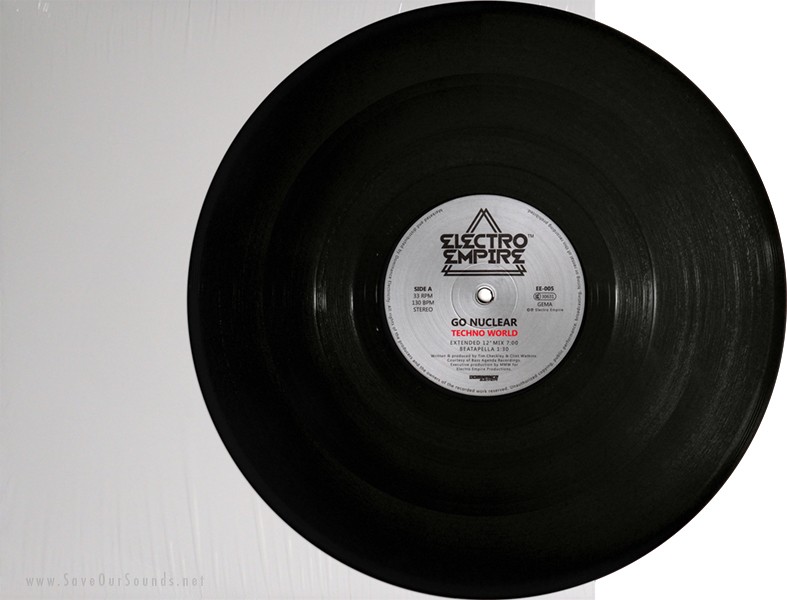 Go Nuclear - Techno World (Electro Empire) 12''