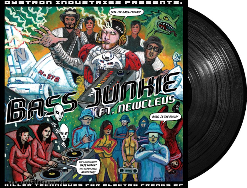 Bass Junkie ft. Newcleus (Dyatron Industries) 12''